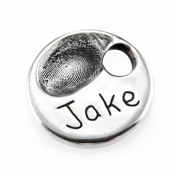 Fingerprint Token Bead Charm – Perfectcharm