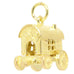 Gold Gypsy Caravan Charm 9ct Yellow, Rose and White Gold 18ct Gold ...